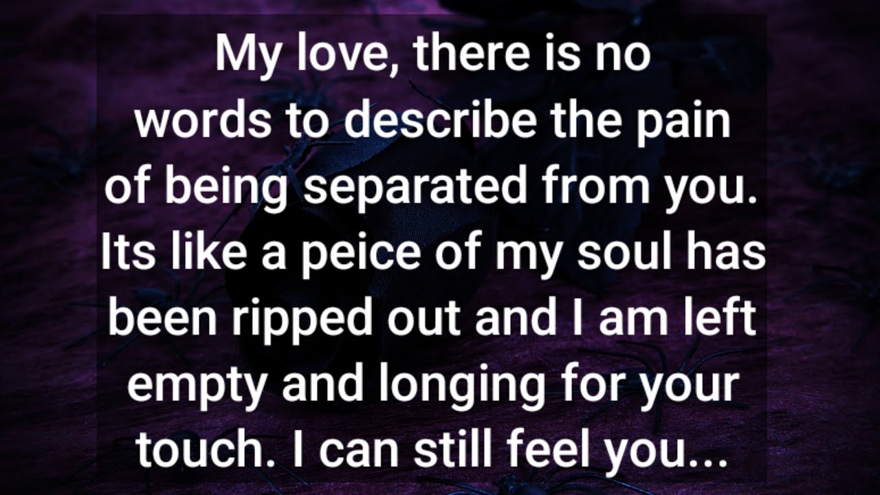 🥺DM to DF-Without you,it feels like a piece of my soul has been ripped ...