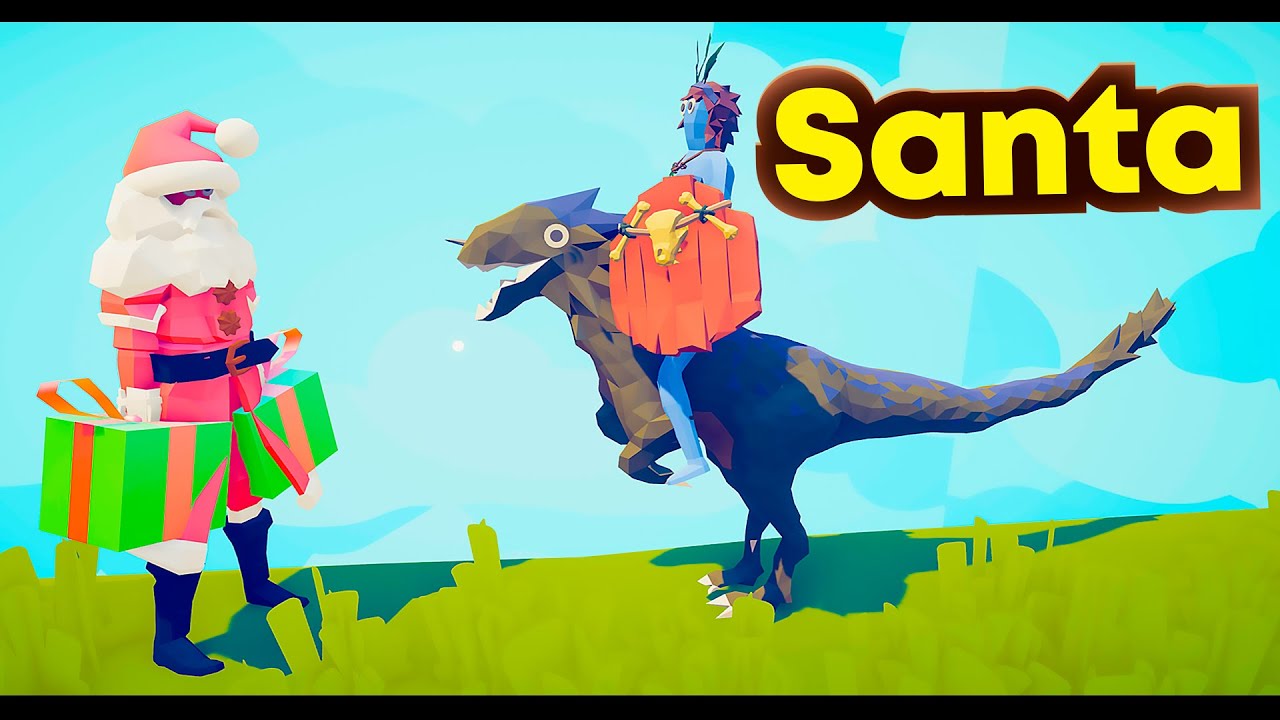 TABS Mod Santa vs Every Unit - YouTube