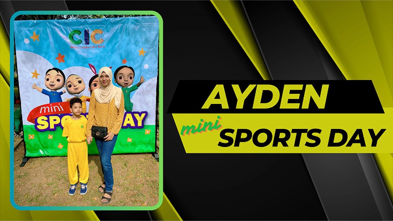 Ayden Mini Sports Day - YouTube
