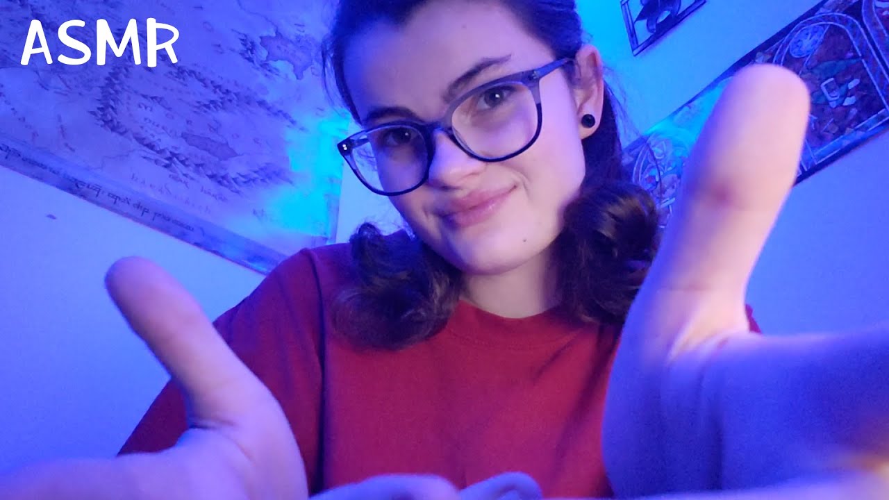ASMR | Repeating my Intro and Outro (Hand Sounds/Movements, Whispers ...