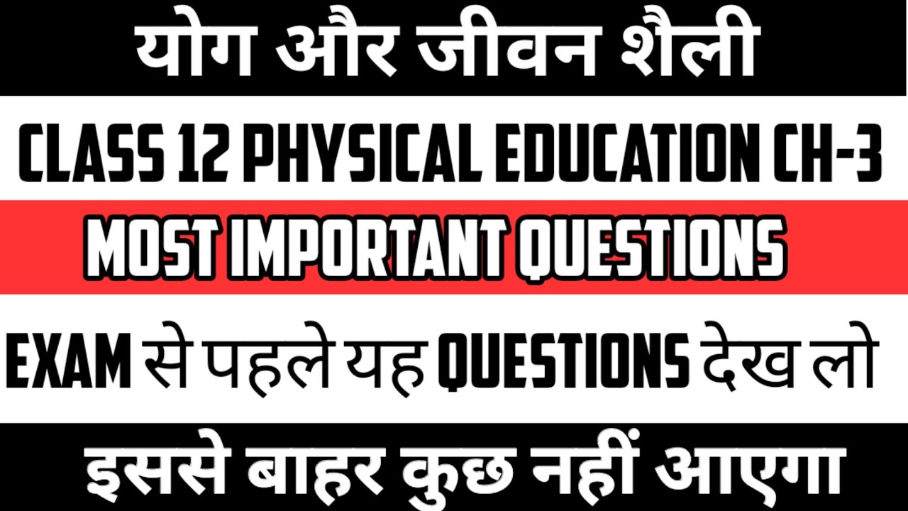Class 12 Physical Education Chapter 3 Most Important class-12-physical-education-chapter-3-most-important