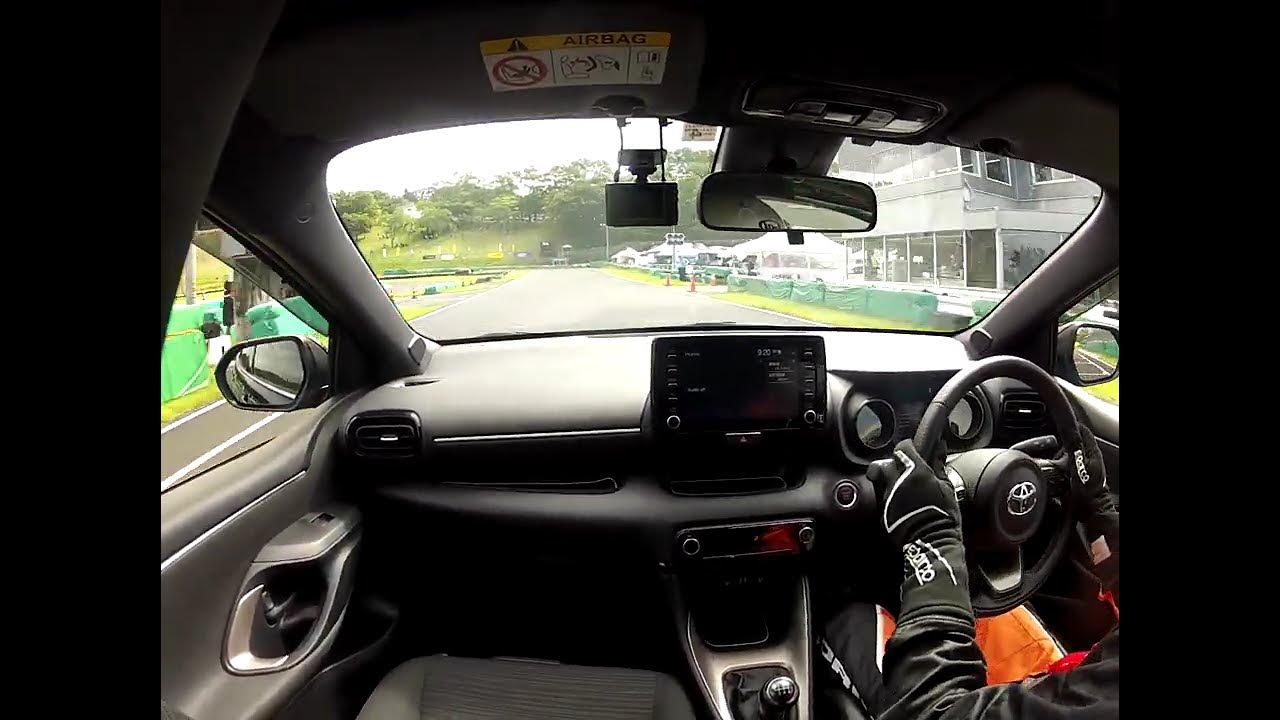 2024年JAF全日本ジムカーナ選手権 Rd.8 SUGO PN1クラス ICCコサリックフジミヤリス 1本目 車載 - YouTube