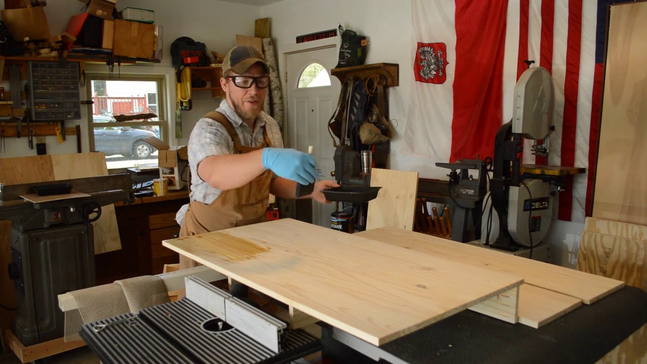 Desk Finishing - YouTube