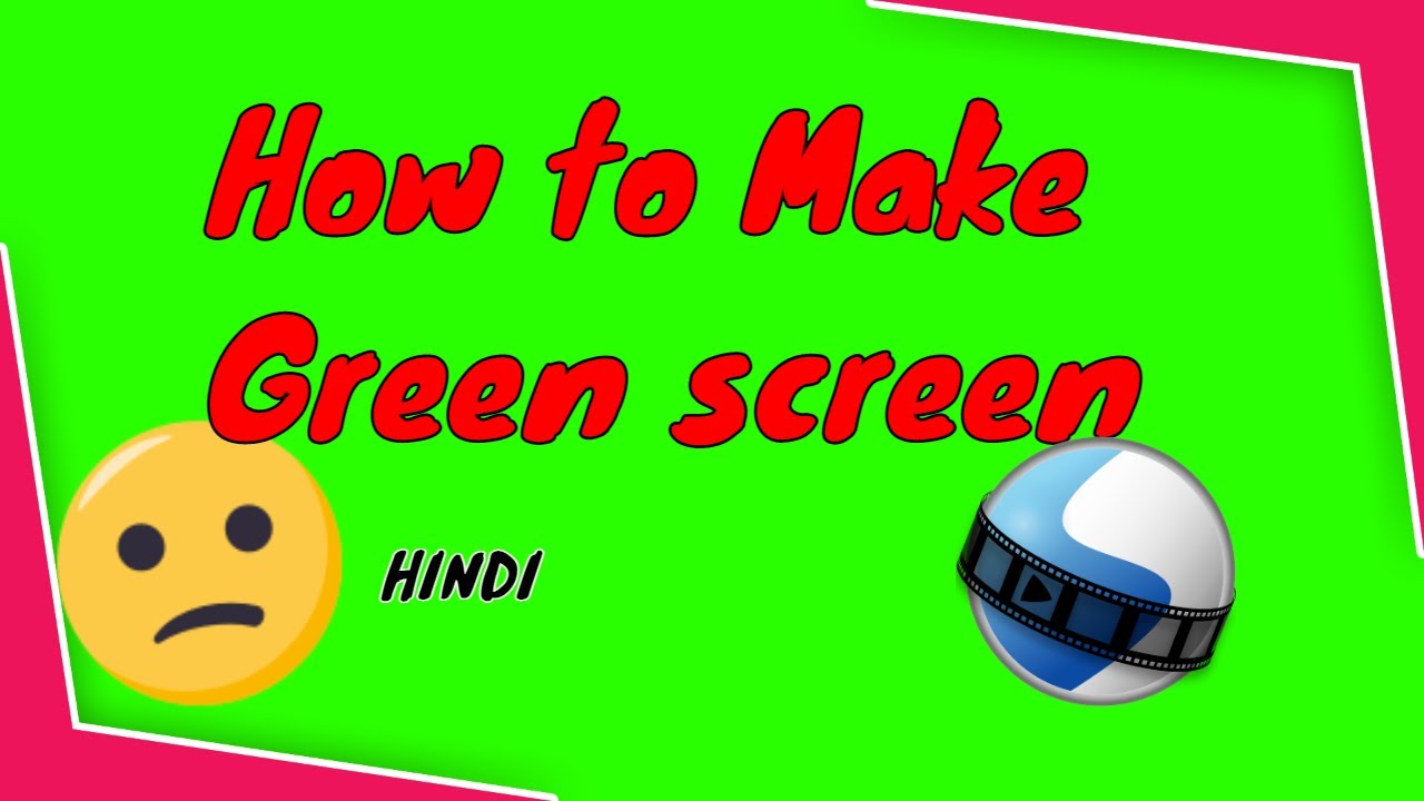 openshot green screen tutorial | how to make green screen in open shot ...