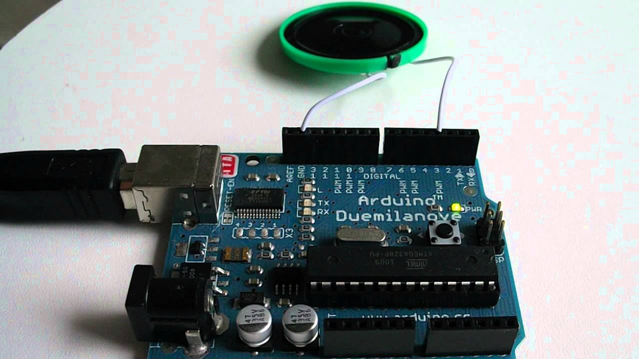 Arduino sound - YouTube