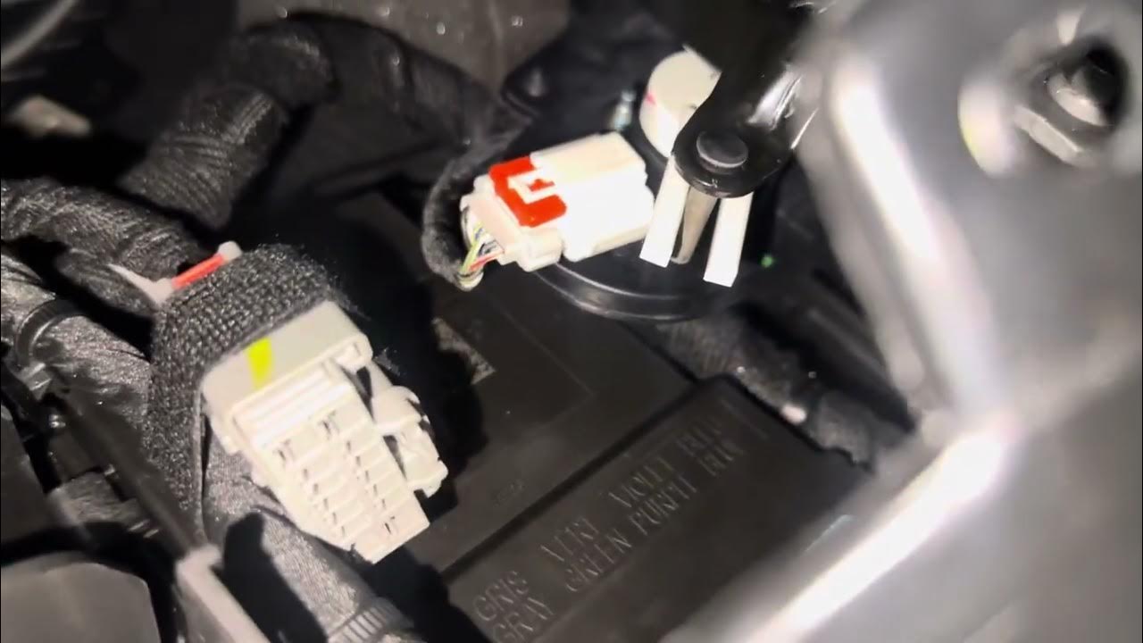 Brake controller wiring harness location on a 2023 GMC Sierra - YouTube