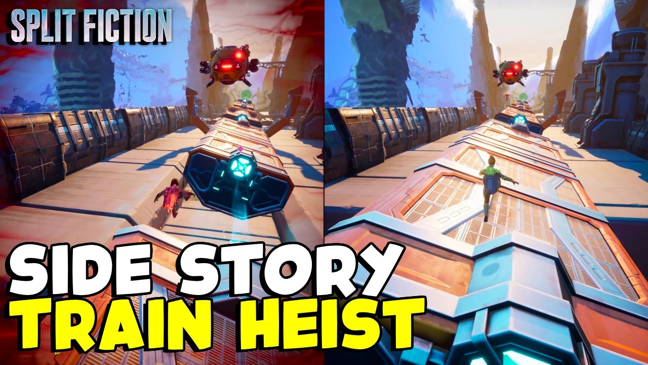 Split Fiction Train Heist Walkthrough Side Story 4 Location - YouTube