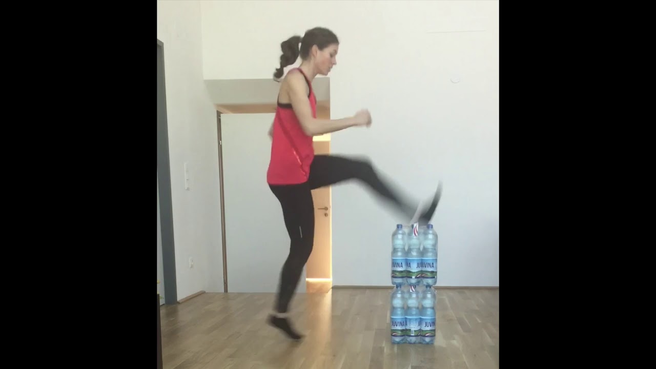 #11 stay at home workout - track & field - hurdles - YouTube