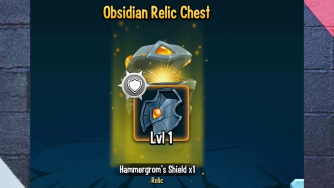 Monster Legends - My First Obsidian Relic - YouTube