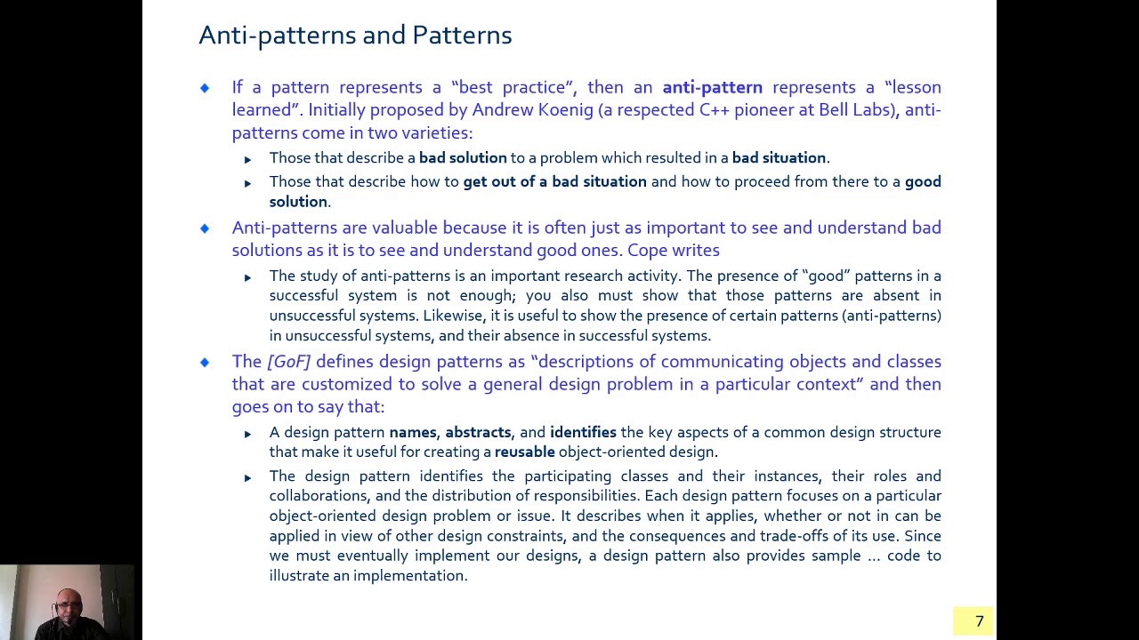 Introduction to Patterns - YouTube