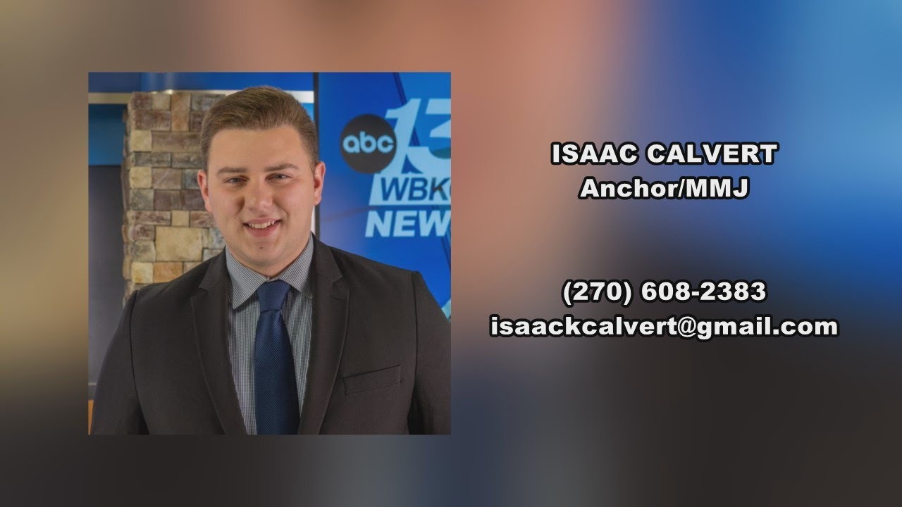Isaac Calvert - Anchor/MMJ Reel - July 2023 - YouTube