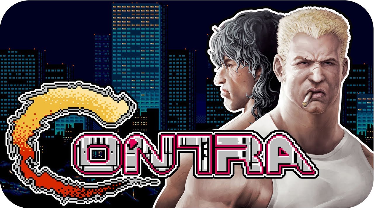 Contra (Полное прохождение) 8-bit HD - YouTube
