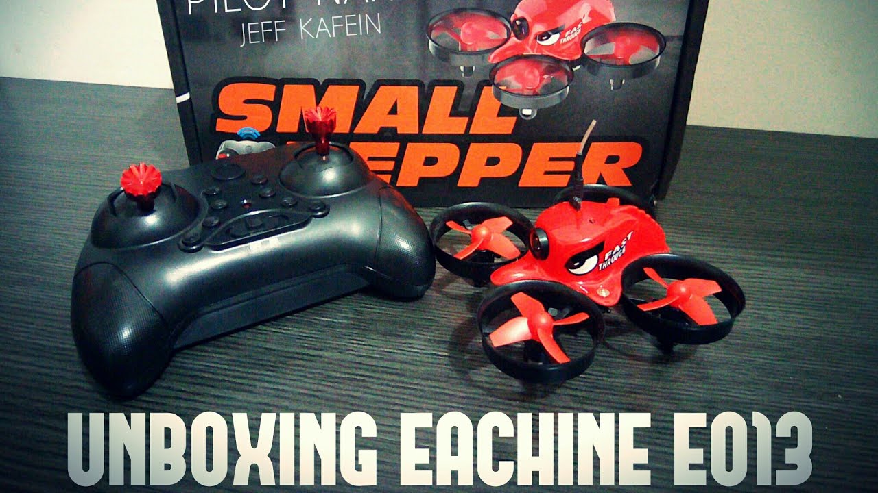 Unboxing Eachine E013 "Small Pepper" FPV / Redpawz R011 1st in ...