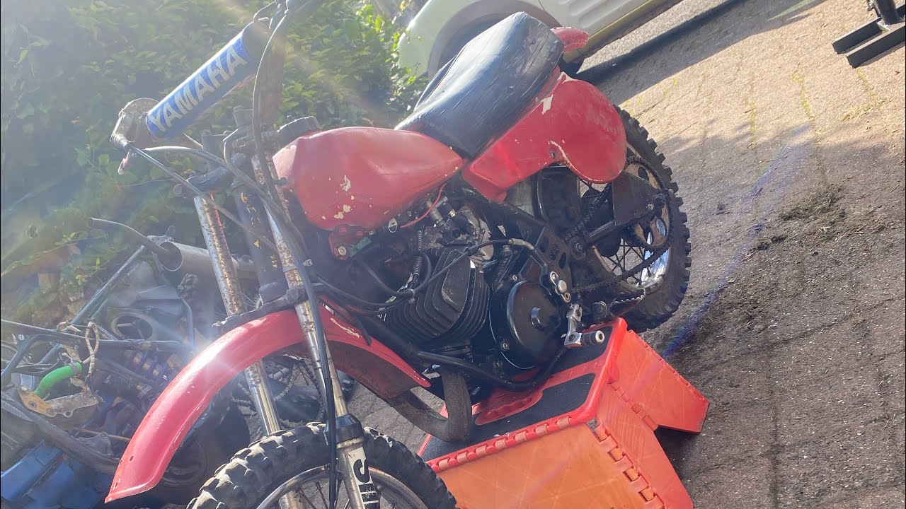1980 yamaha YZ50 strip down and engine restoration - YouTube