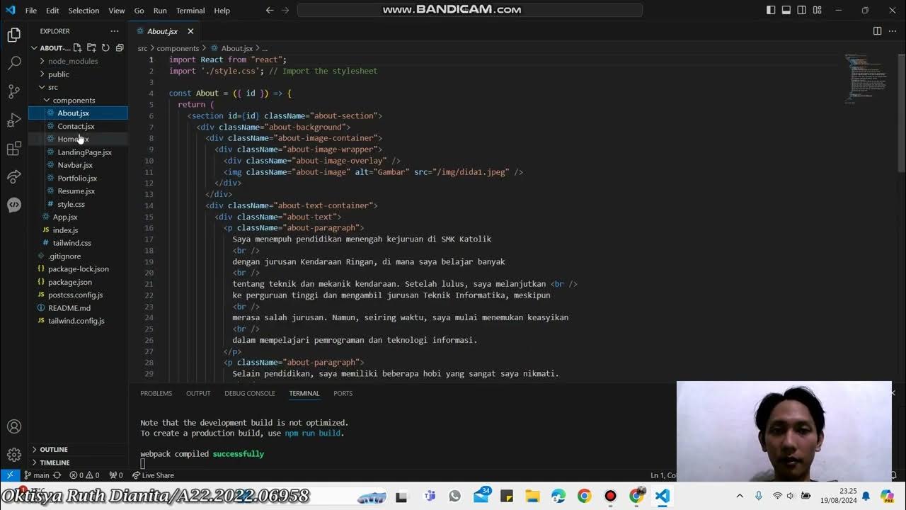 React JS + Tailwind, Publish Vercel - YouTube