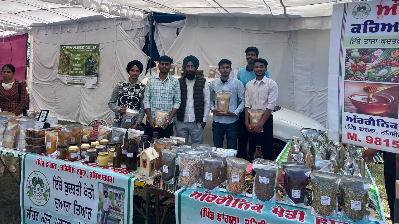 Organic Kheti Farm is live kVK Mela Nawashar - YouTube