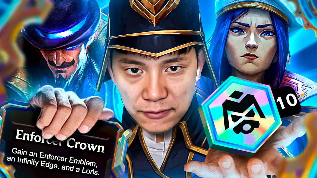 I Hit 10 Enforcer and Summoned a 7 Airship Fleet! | TFT Set 13 PBE Gameplay - YouTube