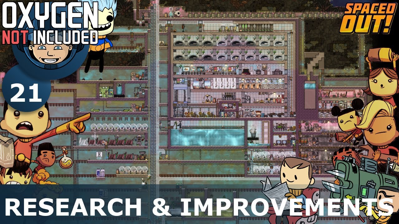 MORE RESEARCH & IMPROVEMENTS - Oxygen Not Included: Ep. #21 - The ...