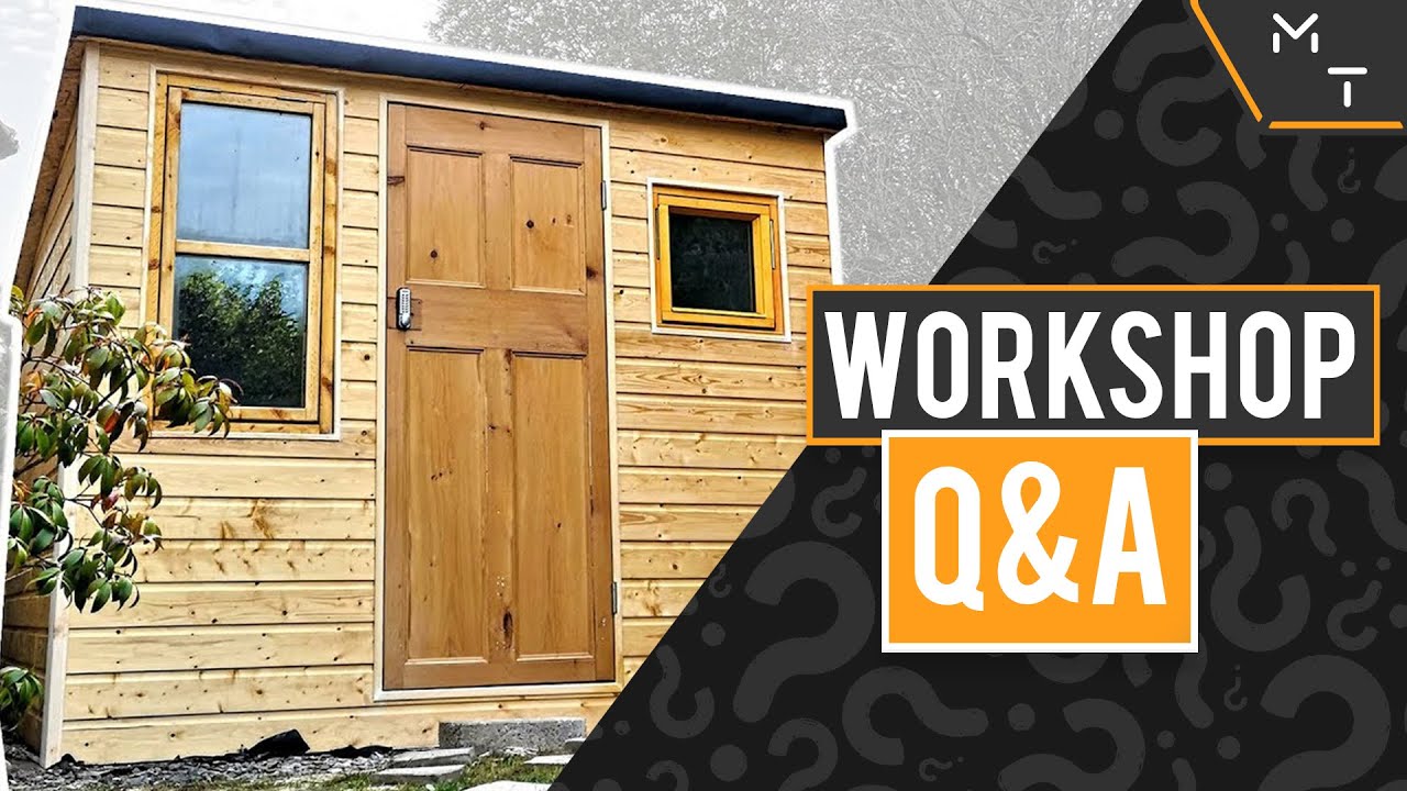 Building a Workshop In The UK | Q&A | Build Commentary - YouTube
