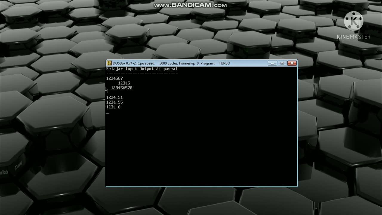 Tutorial Turbo Pascal Part 3_Program Pascal Input & Output_(Writeln & Readln) - YouTube