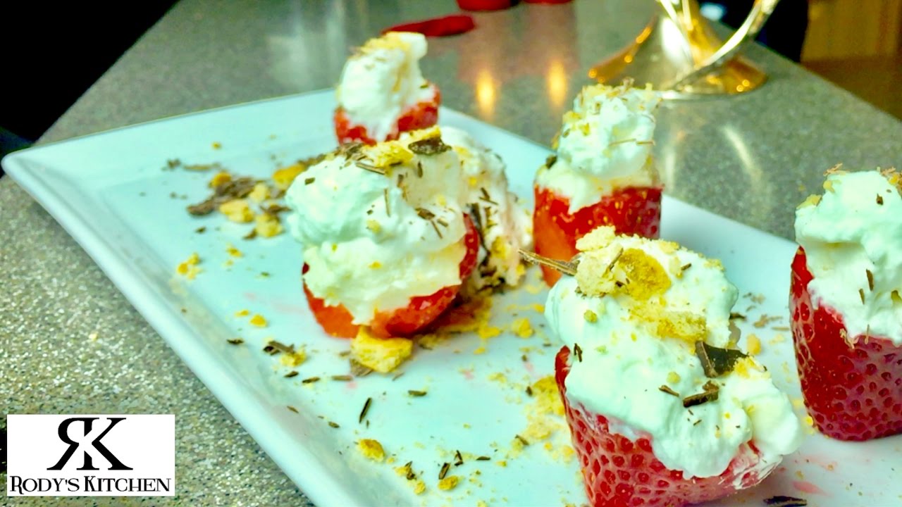 New York Cheesecake Strawberries - Rody's Kitchen, S1:E4 - YouTube