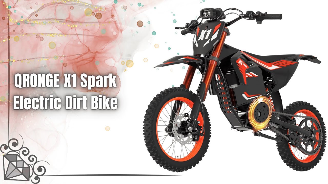 QRONGE X1 Spark Review | 4500W 50MPH Electric Dirt Bike Beast! - YouTube