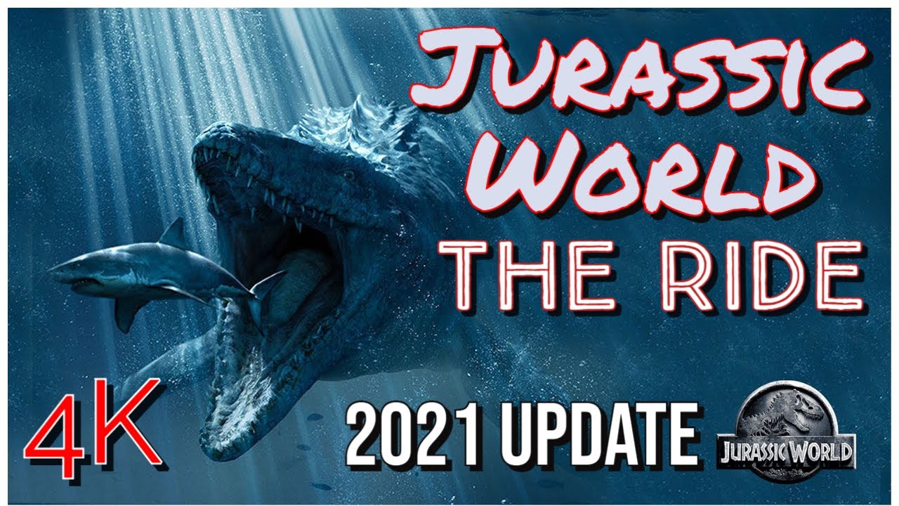 Jurassic World: The RIDE // New Finale 2021 (4K Front Row POV ...