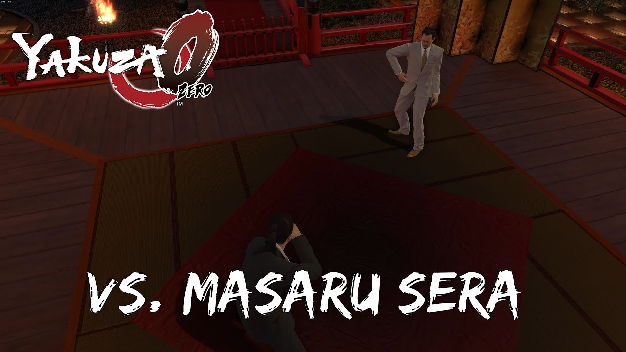 Yakuza 0 - Chapter 12 Boss: Vs Masaru Sera (4K 60FPS) - YouTube