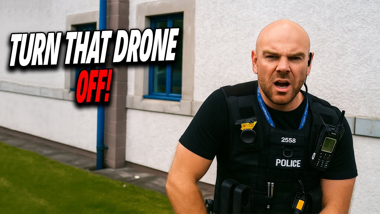 UK Police Question Drone Auditor at Station — The Calm Response That ...
