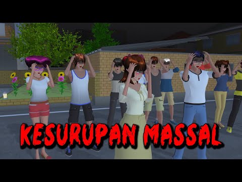 KESURUPAN MASSAL || HORROR MOVIE SAKURA SCHOOL SIMULATOR