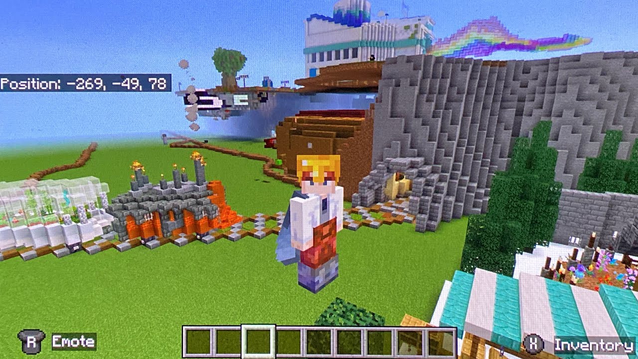 Building an Underground Train Station in Minecraft! - YouTube
