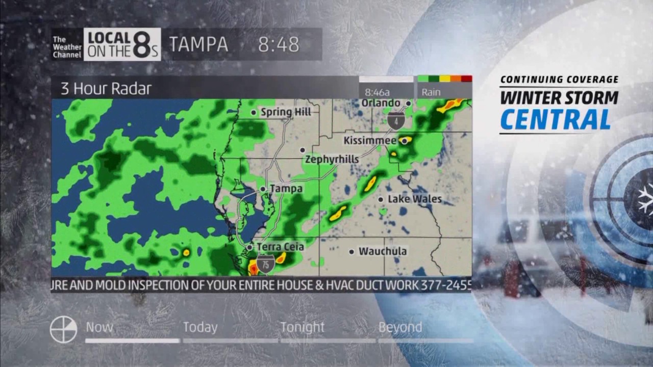 The Weather Channel - Local on the 8's 1/7/17 - YouTube