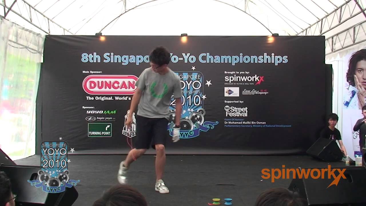 Singapore Yo-Yo Championships 2010 Pro 4A 3rd - Alex Yao - YouTube