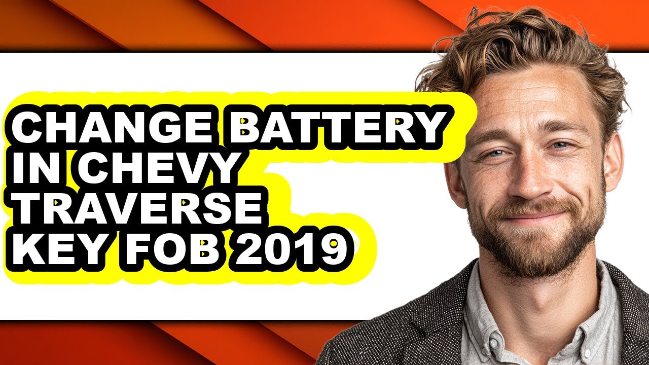 How To Change Battery In Chevy Traverse Key Fob 2019 (Easy Method ...