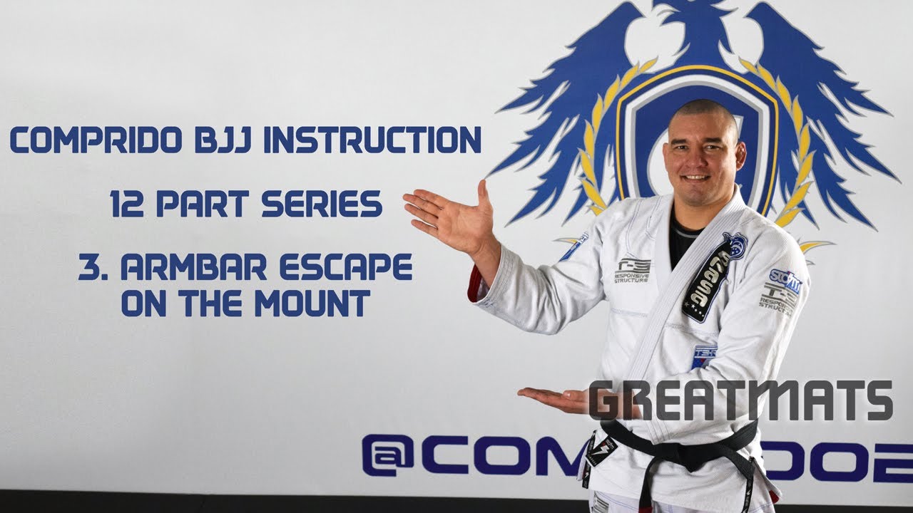 Jiu Jitsu Armbar Escape on the Mount - BJJ Training Series with Rodrigo ...