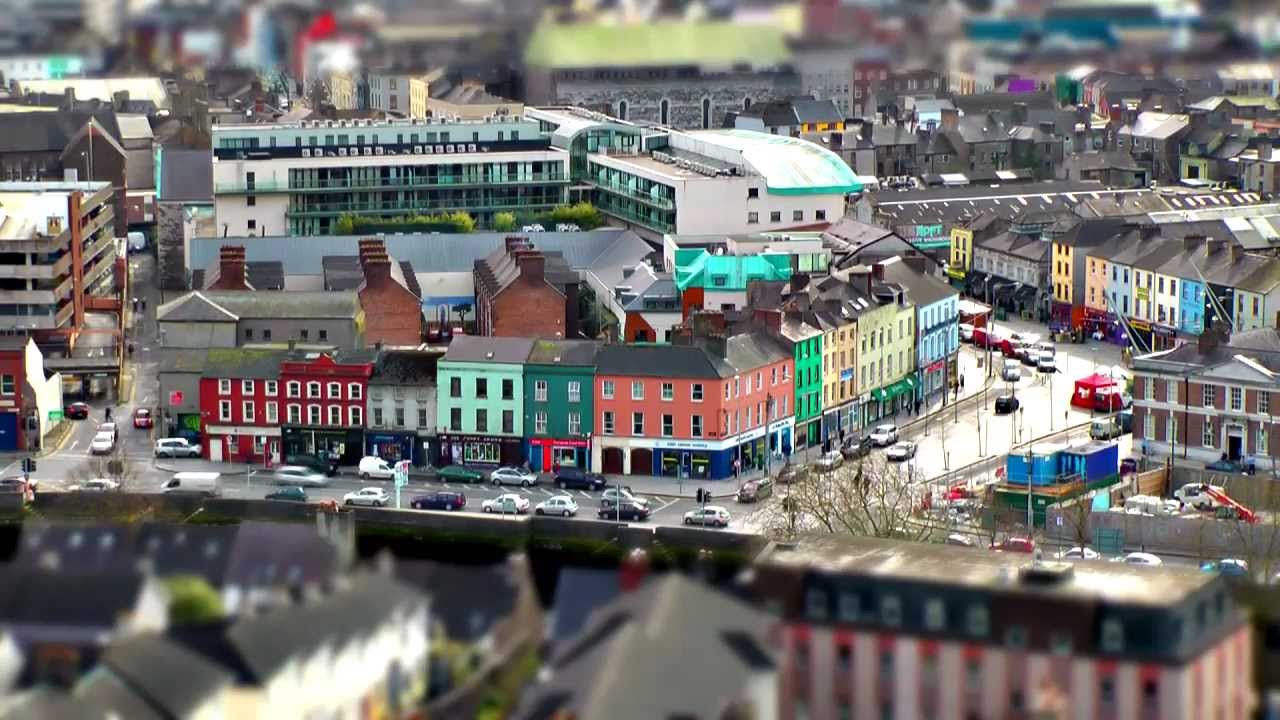 Tilt Shift Cork Ireland - YouTube