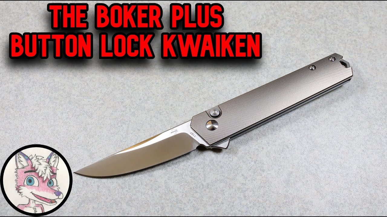 A Look at the Boker Plus Button Lock Kwaiken - Folding Knife Overview ...