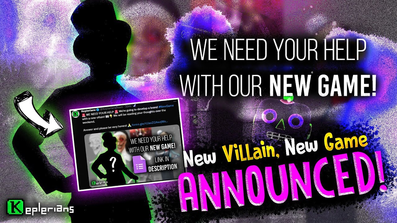 New Villain🎩, New Game🕹️ ANNOUCNED by KEPLERIANS!!!!!🥳 | New Game Sneak ...