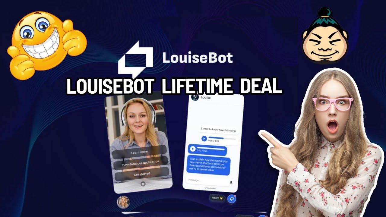 LouiseBot Lifetime Deal | Build Video Chatbots - YouTube