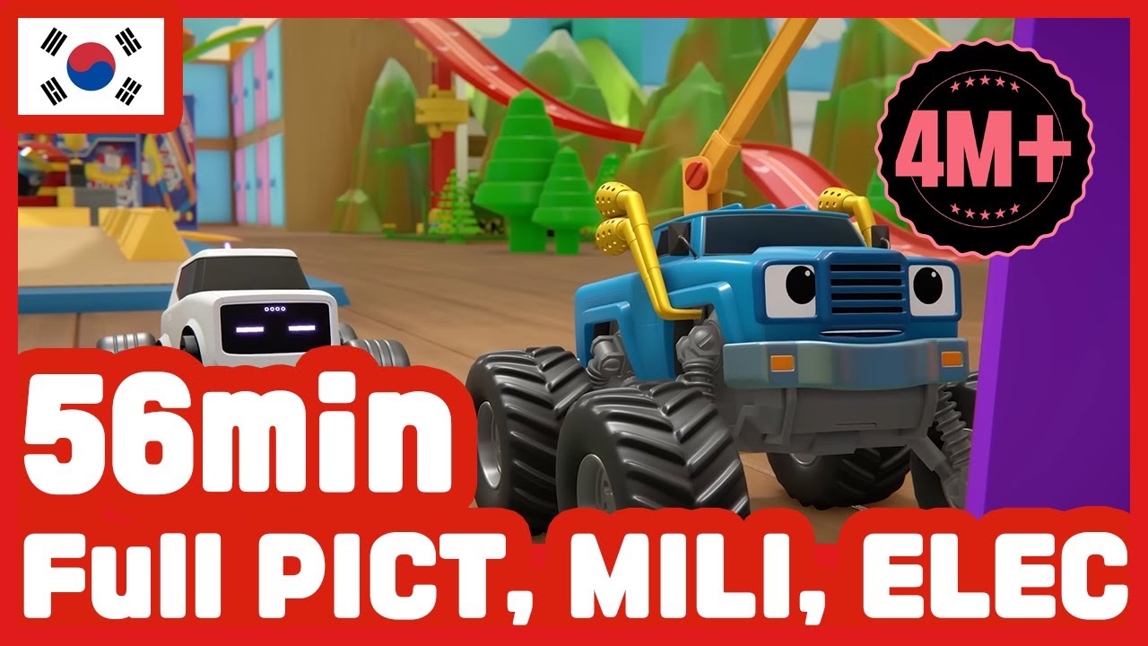 TOMONCAR Original Pictmon, Milimon, Elecmon Episode Full (56min ...