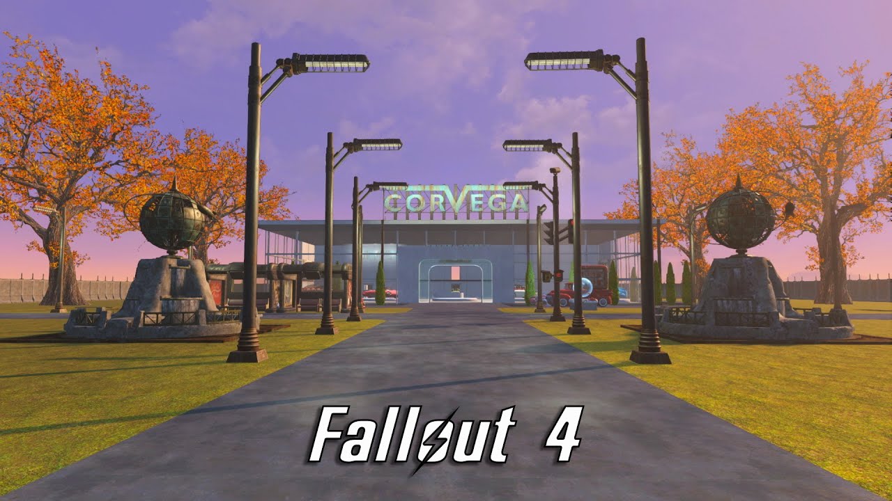 Fallout 4 - Corvega (mini build) - YouTube