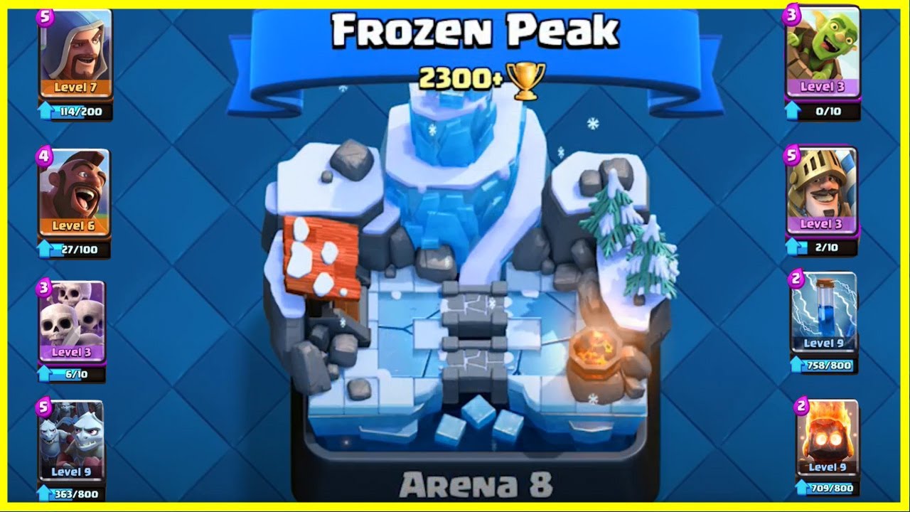 BEST DECK IN ARENA 8 2017! | CLASH ROYALE - YouTube