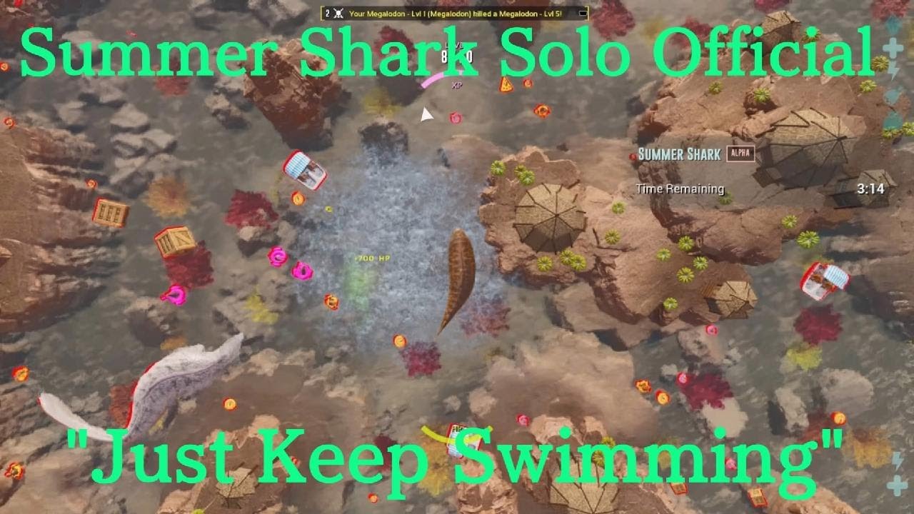 Ark Ascended Summer Shark Solo Official - YouTube