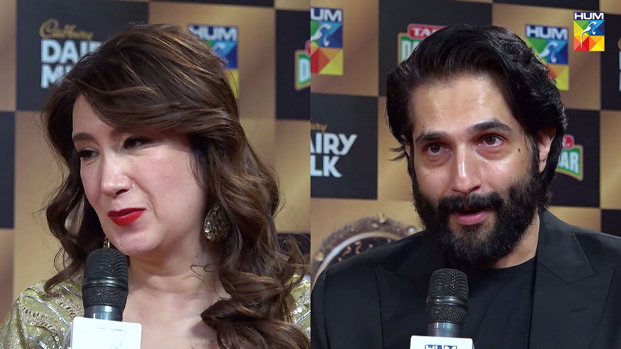 Zeb Bangash And Bilal Ashraf At Red Carpet Of ‘HUM 20 Years Of Magic ...