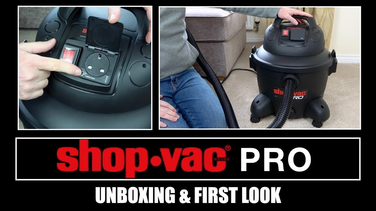Shop Vac Pro Wet & Dry Vacuum Cleaner & Blower Unboxing & First Look ...