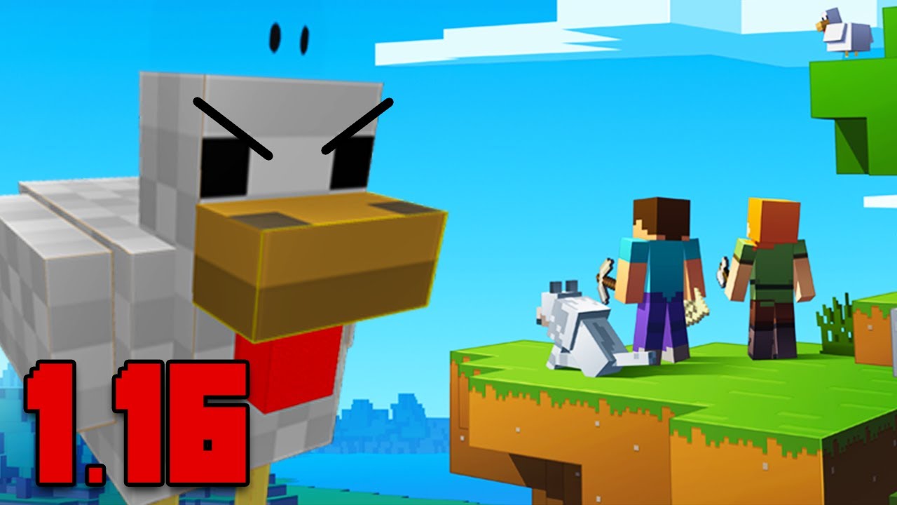 Chickens life | Minecraft 1.16 Chickens short film - YouTube