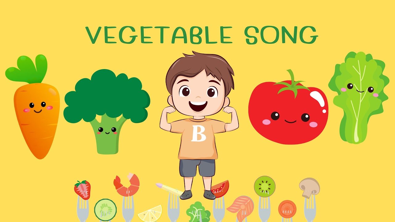 Vegetable Song | Songs for kids | Kids song about vegetables - YouTube