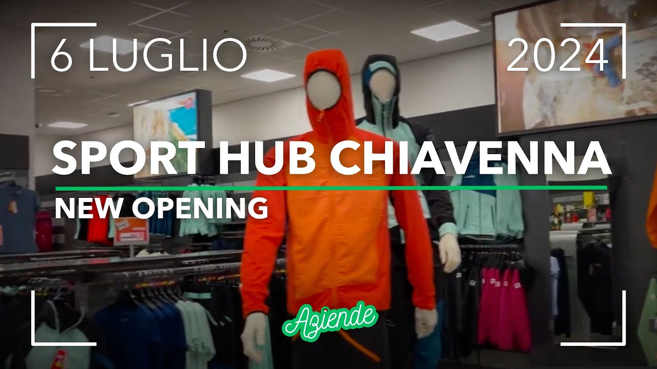 SPORT HUB | CHIAVENNA | NEGOZIO MONTAGNA OUTDOOR | ITALIAN ALPS - YouTube