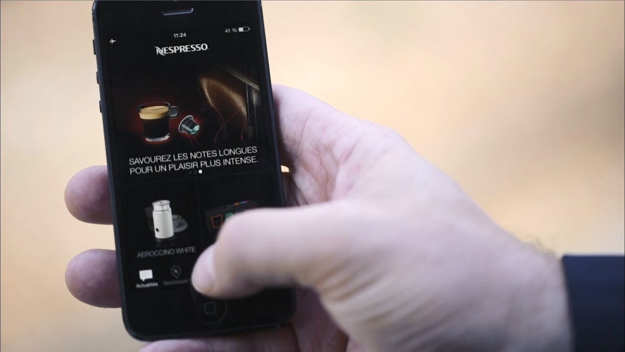 Nespresso | Mobile application - YouTube