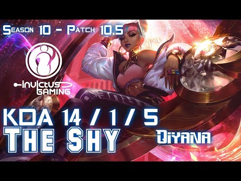 IG The Shy QIYANA vs AATROX Top - Patch 10.5 KR Ranked - YouTube